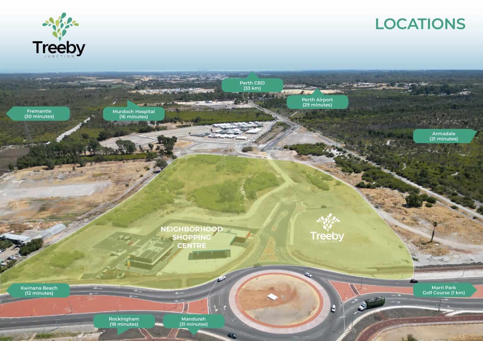 Location - Treeby Junction