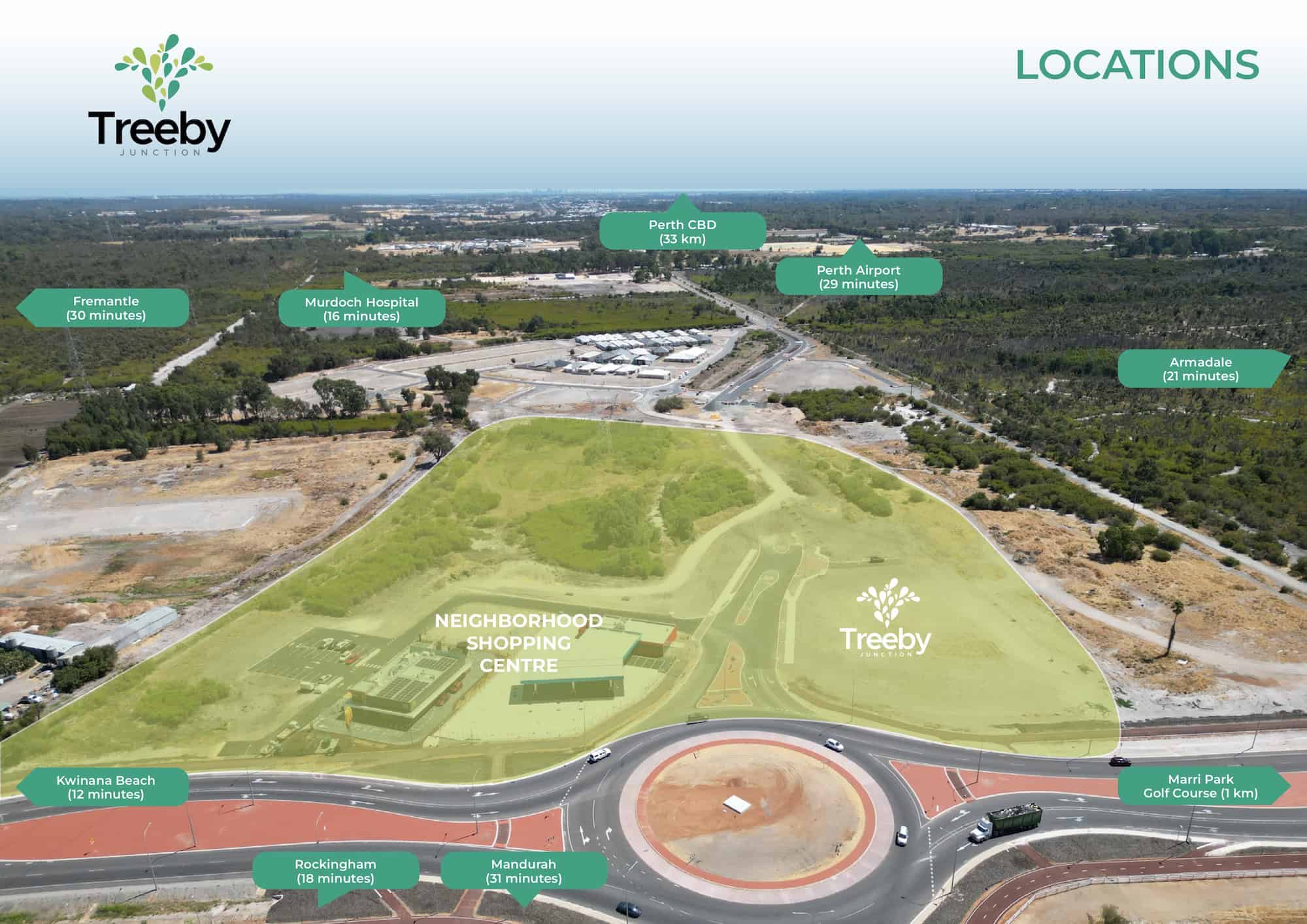 Location - Treeby Junction