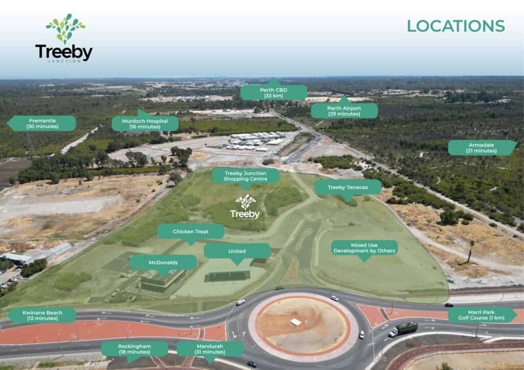 Location - Treeby Junction